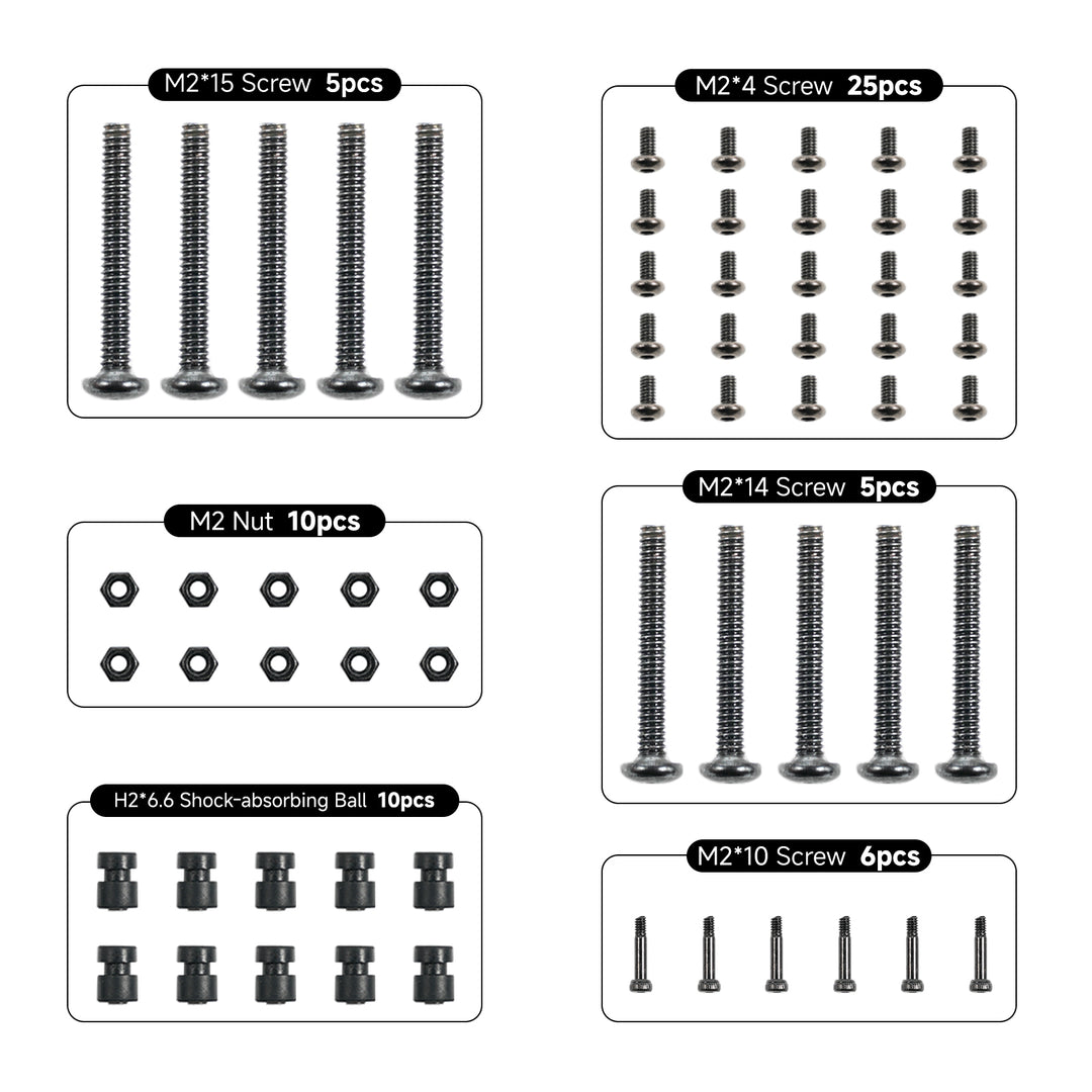BETAFPV Drone Screw Pack | Assorted Replacement Screws – Zencopter